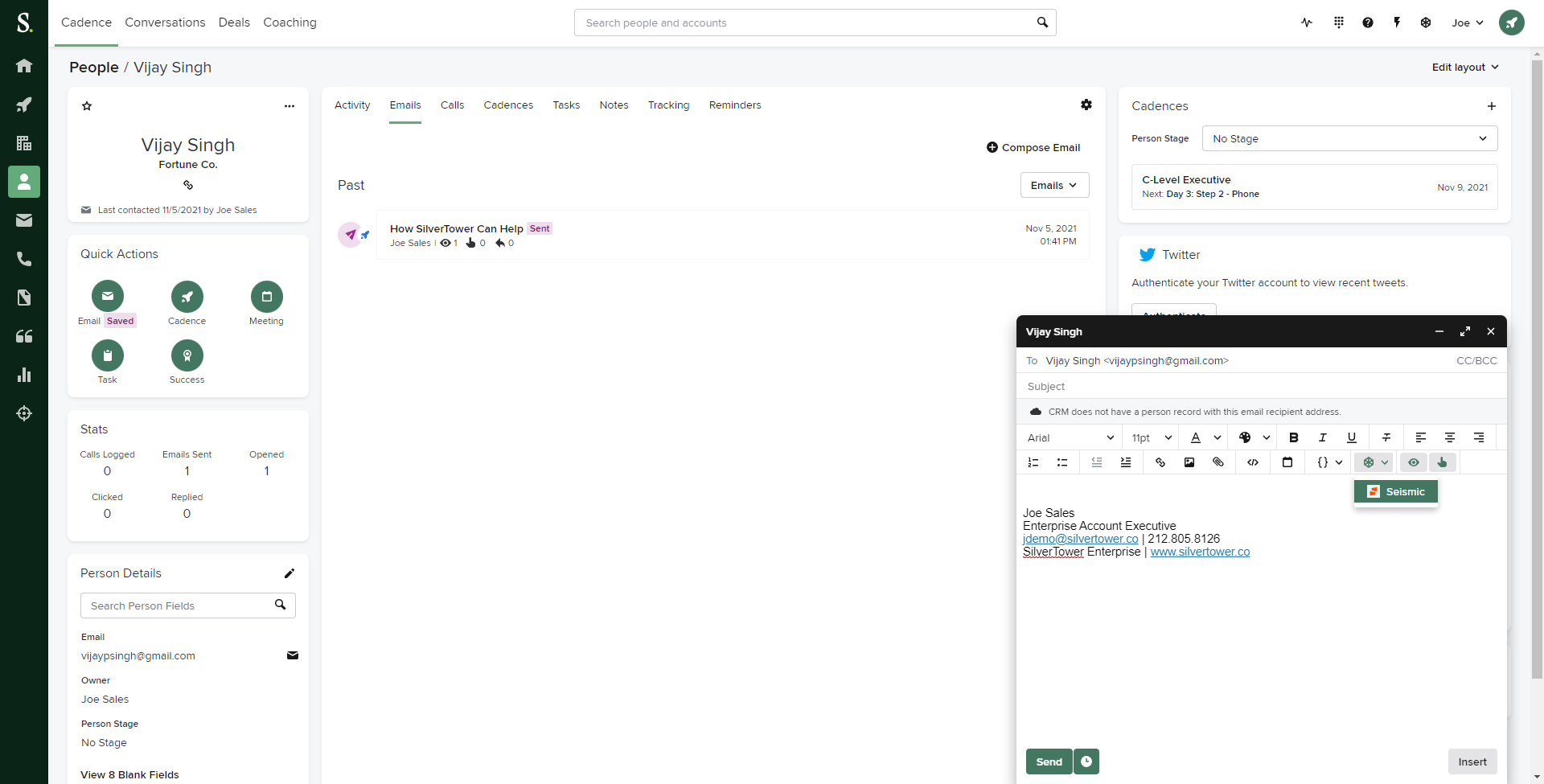 Seismic for Salesloft: Sales Content Management & Analytics - Salesloft