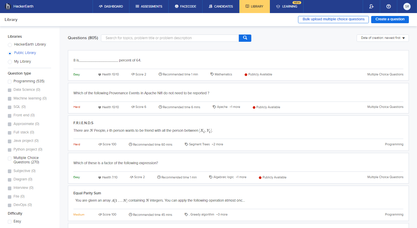 HackerEarth - SmartRecruiters