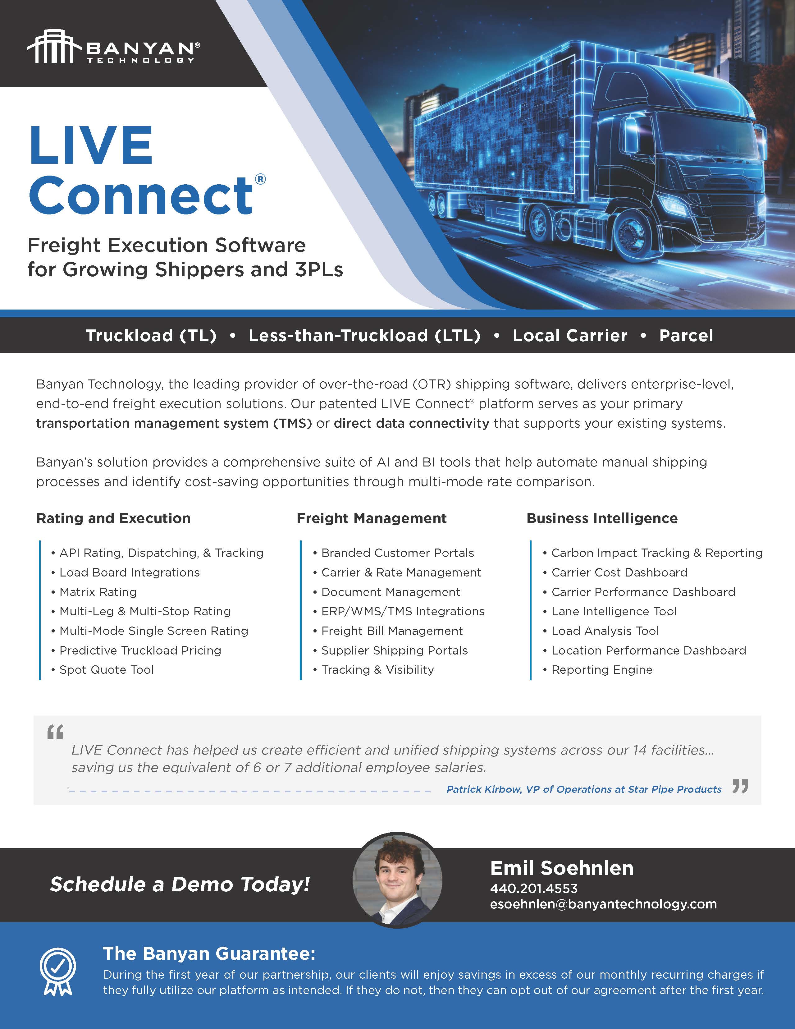 Freight Execution Software for Shippers and 3PLs Connect to freight ...