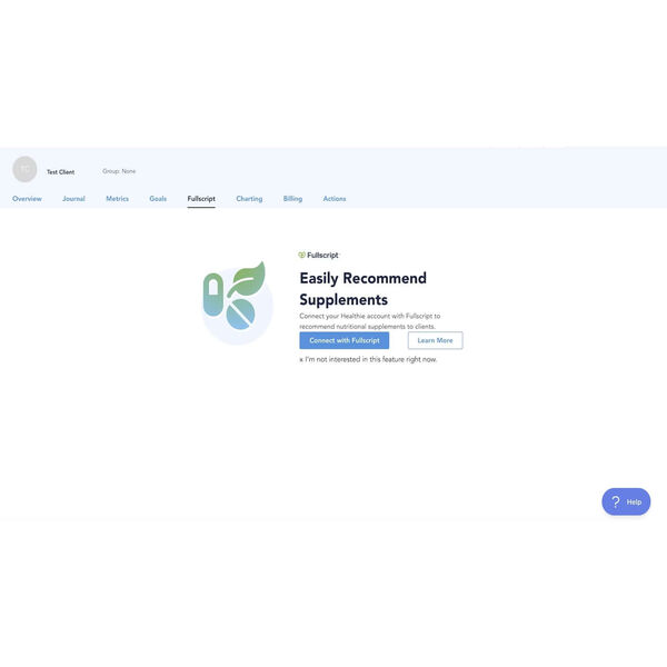 Healthie and Fullscript Integration - Healthie Harbor