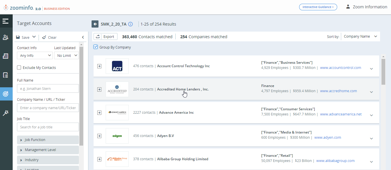 ZoomInfo Integration With Salesloft - Salesloft